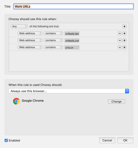 Automatic Browser Selection | Keystroke Countdown